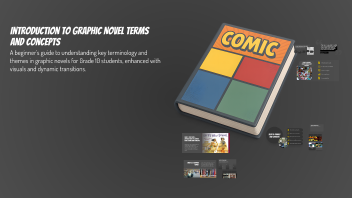 Introduction to Graphic Novel Terms and Concepts by Christian Dempsey ...