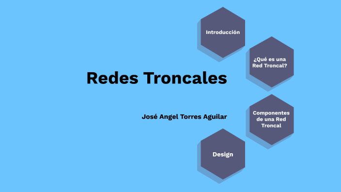 Redes Troncales by JOSE ANGEL TORRES AGUILAR on Prezi