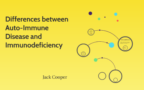 Differences between Auto-Immune Disease and Immunodeficiency by Jack ...