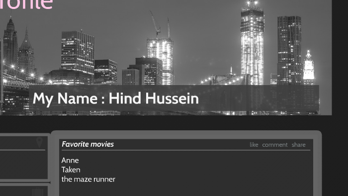My Name : Hind Hussein by hind hussain on Prezi