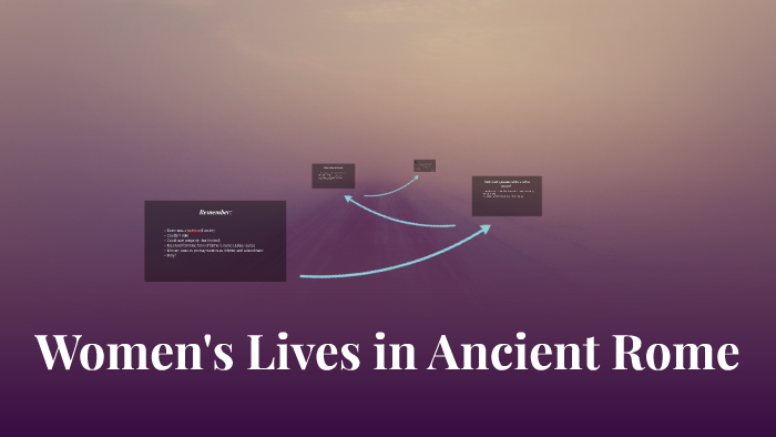 Women's Lives in Ancient Rome by Jeffrey Tripp on Prezi