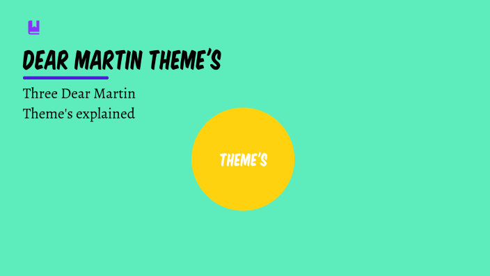 Dear Martin Theme's by Shreya Singh on Prezi