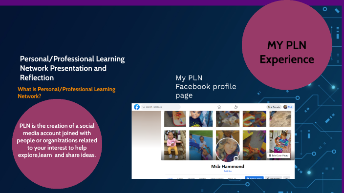 Personal/Professional Learning Network Presentation And Reflection by ...