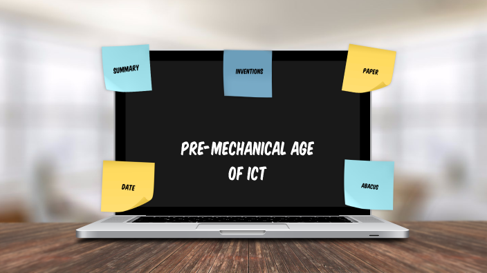 Pre-Mechanical Age of ICT by Mallillin Gabriel Nile on Prezi