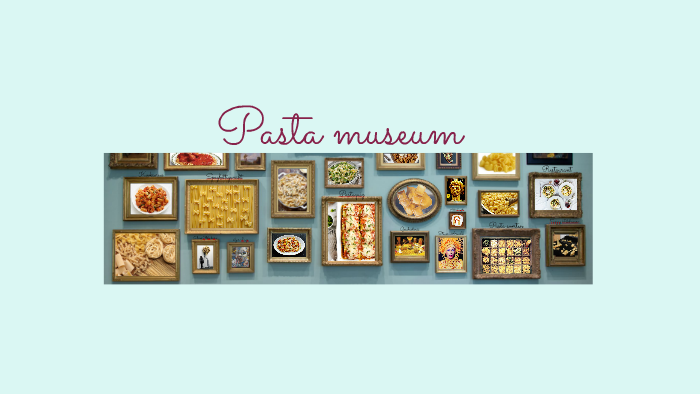 Pasta museum by Camille Van Hyfte
