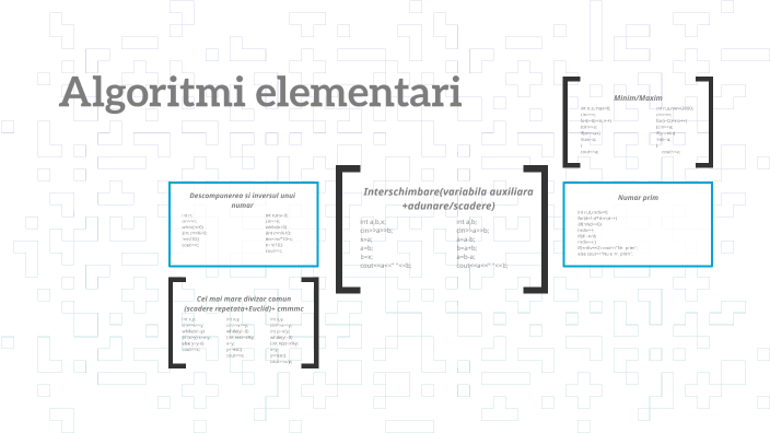 Algoritmi elementari by Purtan Claudia on Prezi