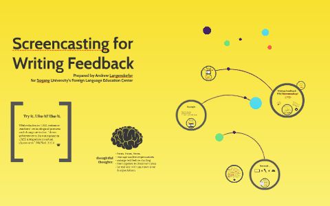 Screencasting for Writing Feedback by Andrew Langendorfer on Prezi