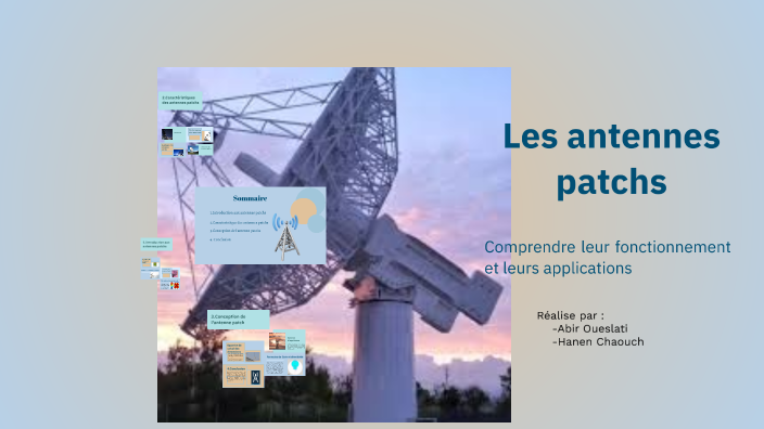 Les antennes patchs by khouloud chaouch on Prezi