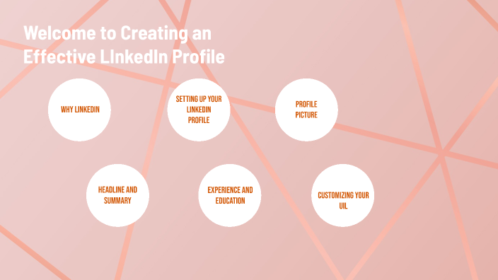 Creating an Effective LinkedIn Profile by Marco Barron