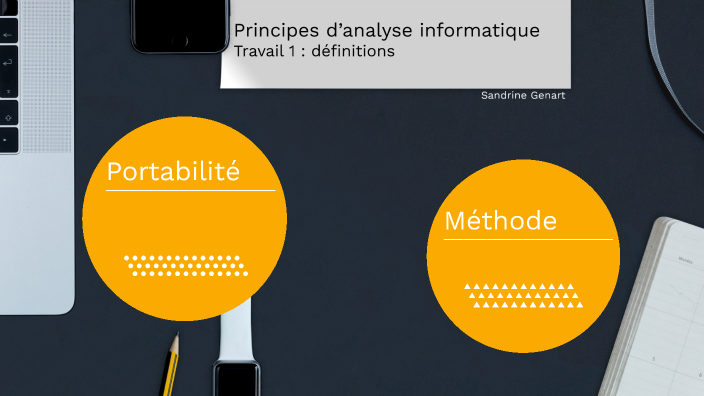 Principes d’analyse informatique by sandrine Genart on Prezi