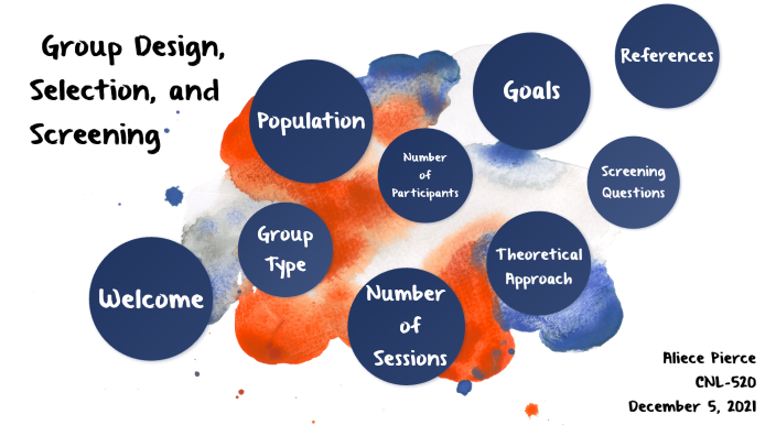 Group Design, Selection, and Screening by Aliece Pierce on Prezi