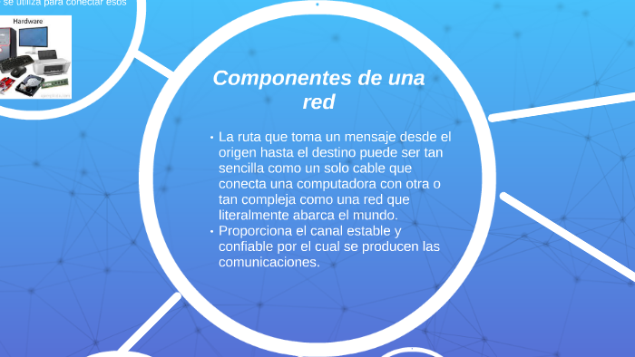 Componentes de una red by Lucy Vazquez on Prezi