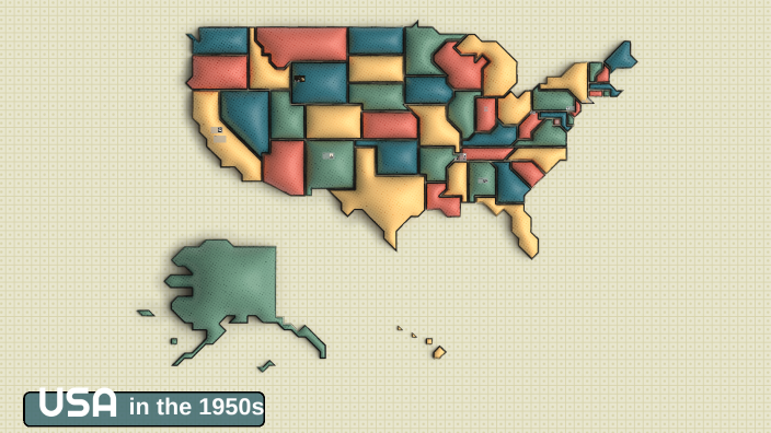1950s US map by Grant Carter on Prezi