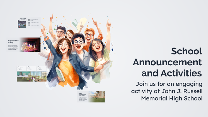 School Announcement and Activities by Maja Ann Callao on Prezi