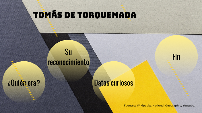 Tomás de Torquemada by Lucas Lopez on Prezi