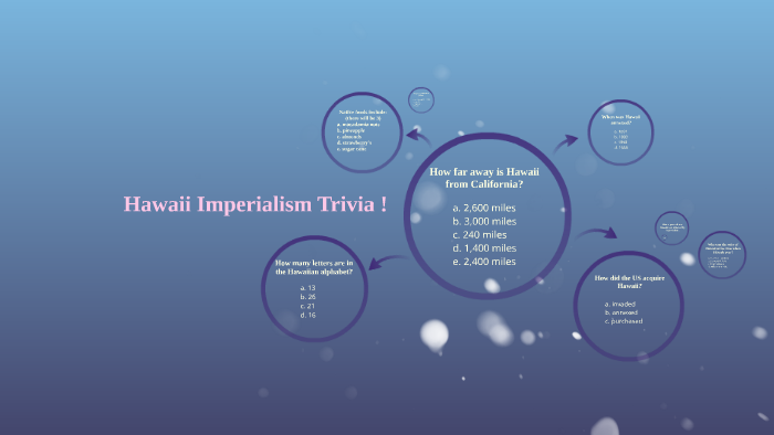 Hawaii Imperialism Trivia ! by bekken pearson on Prezi