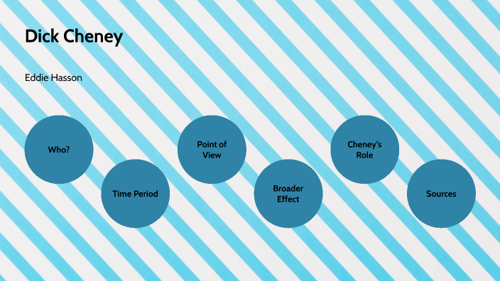Dick Cheney Alt. Biography by Eddie Hasson on Prezi