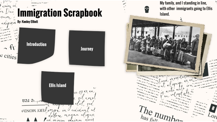 Immigration Scrapbook by Kenley Elliott on Prezi