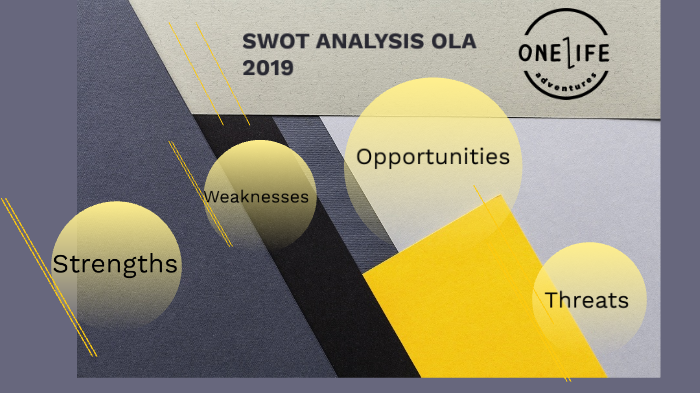 SWOT Analysis OLA 2019 by Milly Tamati on Prezi
