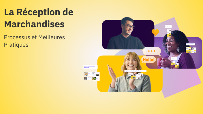 La Réception de Marchandises by Elhabib Elyassami on Prezi