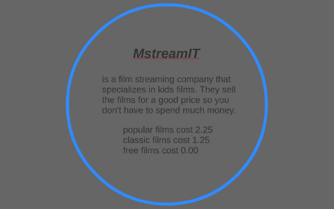 MstreamIT by joshua luscombe on Prezi