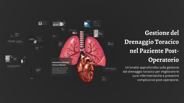 Gestione del Drenaggio Toracico nel Paziente Post-Operatorio by j ...