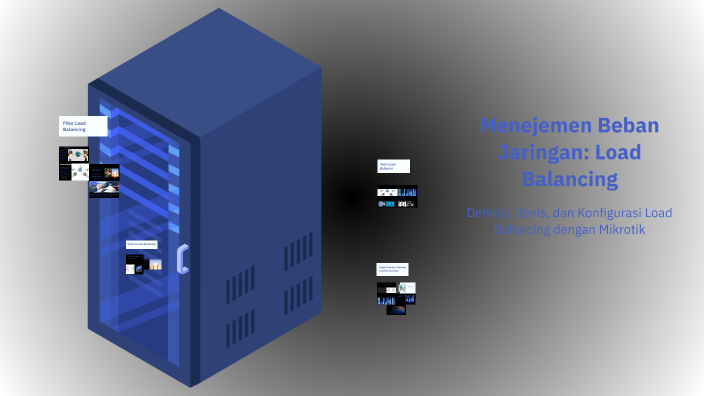 Menejemen Beban Jaringan: Load Balancing by viqi dayat on Prezi