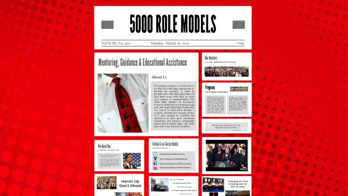 5000 ROLE MODELS by Clear Communications on Prezi