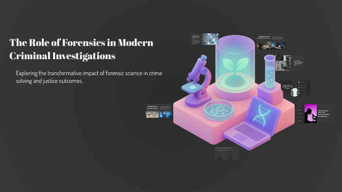 The Role of Forensics in Modern Criminal Investigations by CLOE on Prezi