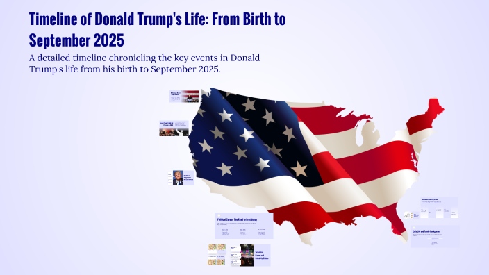 Timeline of Donald Trump's Life: From Birth to September 2025 by Molly ...