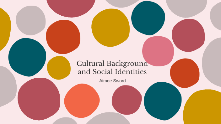 Cultural Background and Social Identities Presentation by Aimee Sword ...
