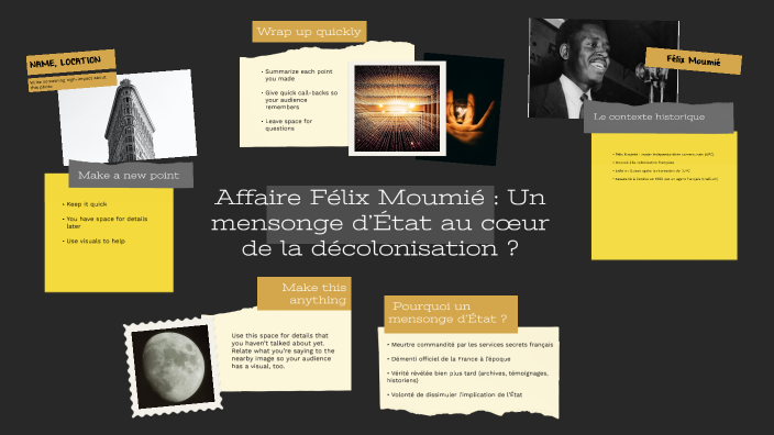 Affaire Félix Moumié : Un mensonge d’État au cœur de la décolonisation ...