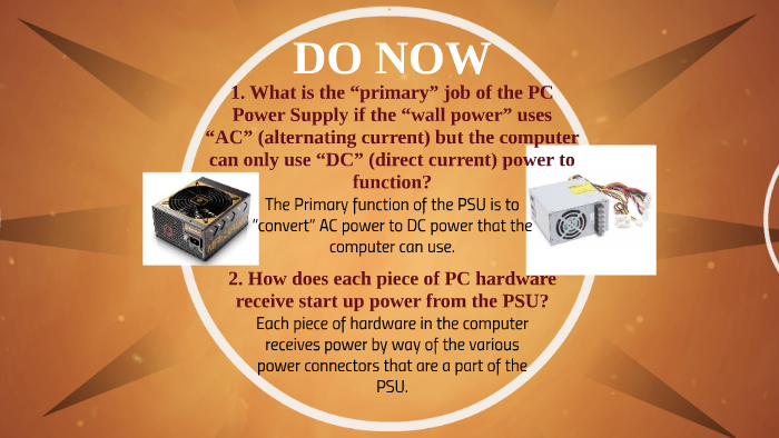 Power Supply Unit (PSU) by Emama Akhter on Prezi