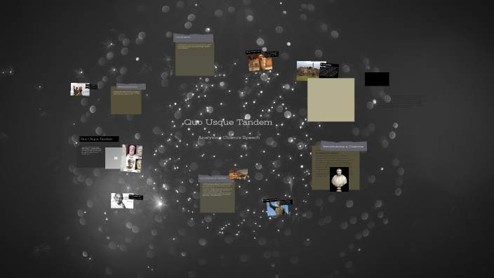 Quo Usque Tandem by Giada Tiberio on Prezi