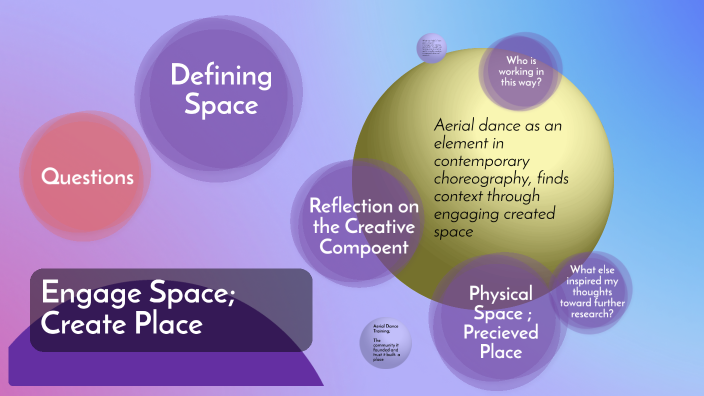 Engage Space; Create Place by anne bishop on Prezi