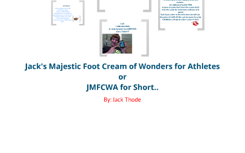 Men's Foot Cream Advertisement (Health) by Jack Thode on Prezi