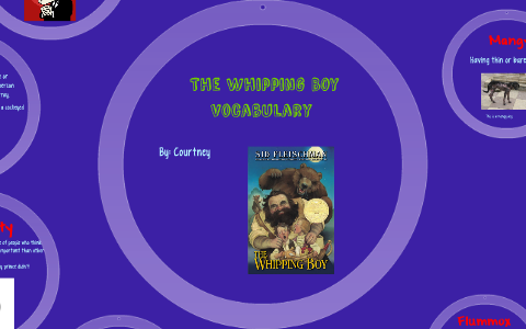 Whipping Boy Vocabulary by on Prezi