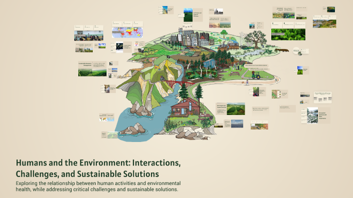 Humans and the Environment: Interactions, Challenges, and Sustainable ...