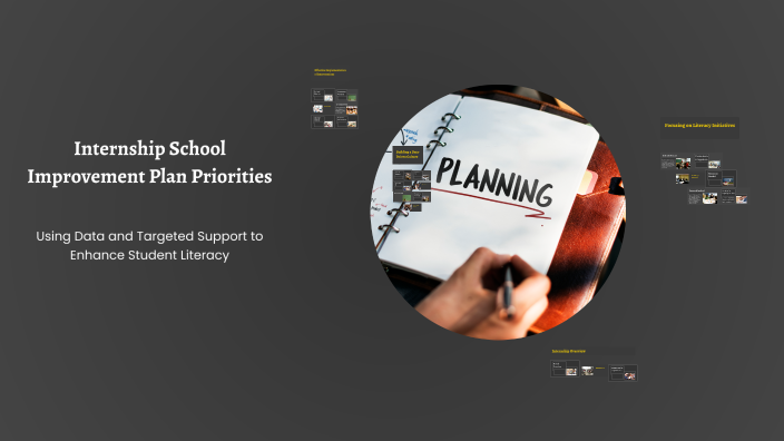 Internship School Improvement Plan Priorities by Yadira Hernandez on Prezi