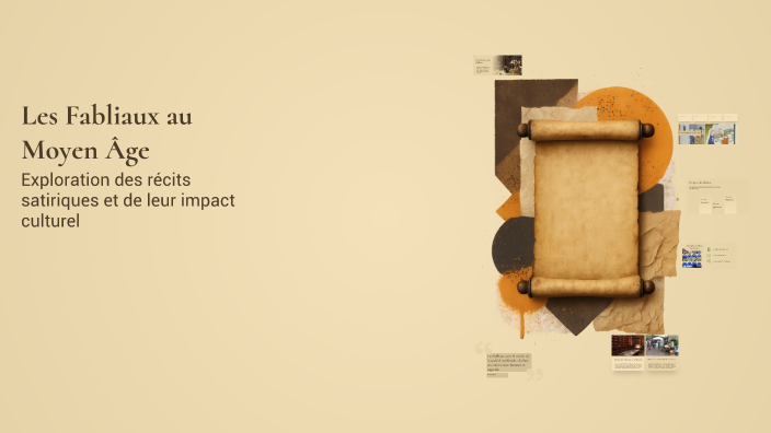 Les Fabliaux au Moyen Âge by abdelfatthah manotu on Prezi