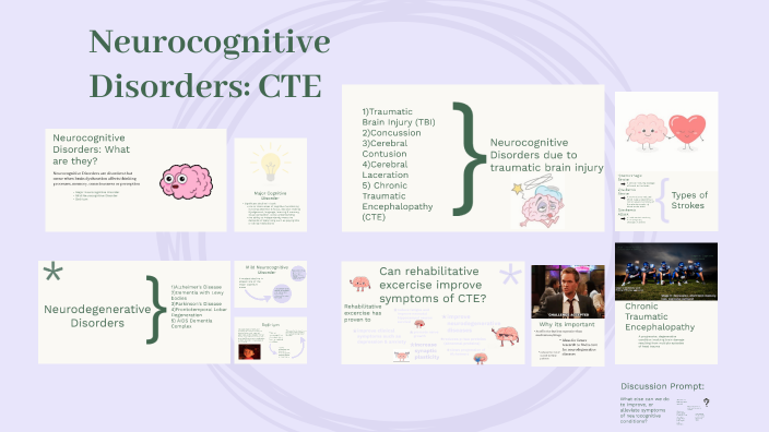 Neurocognitive Disorders: CTE by Danielle Cook on Prezi