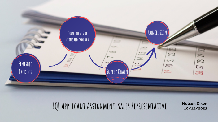 TQL Applicant Assignment: Sales Representative by Nelson Dixon on Prezi