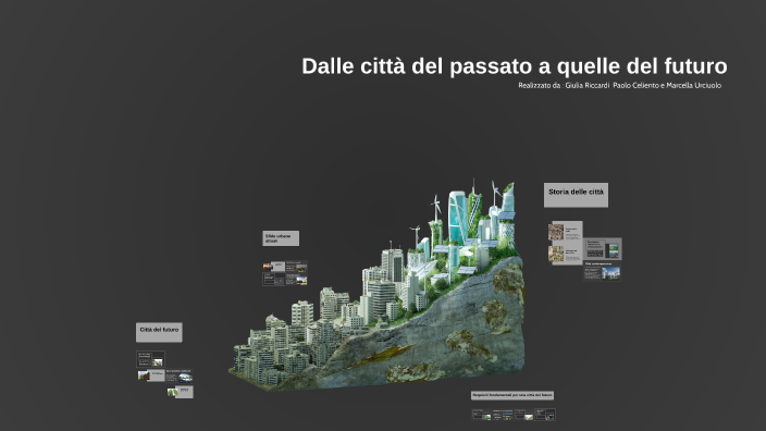 Dalle città del passato a quelle del futuro by Giulia Riccardi on Prezi