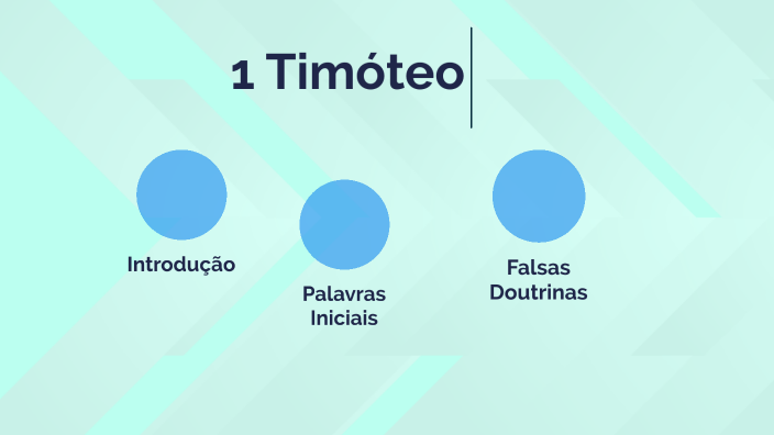 1 Timóteo by Vitor Pereira da Silva Junior on Prezi