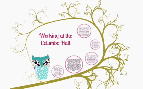 Working at the Columbo Hall by Dina Dimora on Prezi