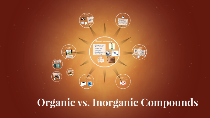 Inorganic And Organic Compounds