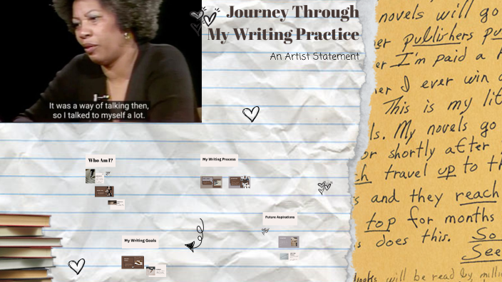 Journey Through My Writing Practice by Jasmine Knowles on Prezi