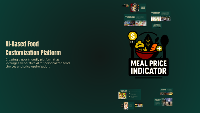 AI-Based Food Customization Platform by Rohit Indap on Prezi