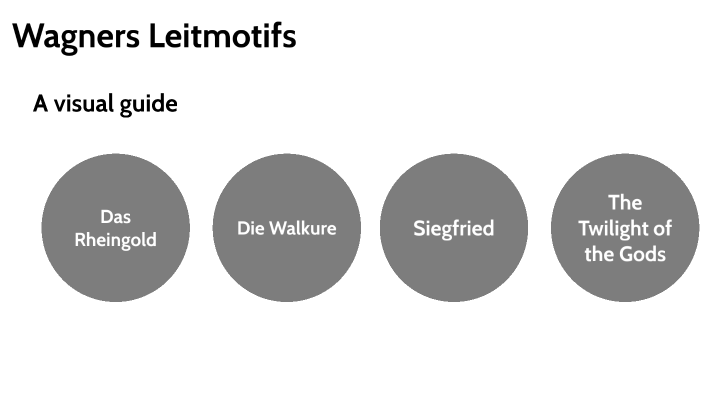 Wagner motifs by archie glover on Prezi