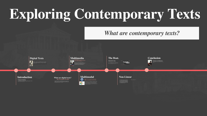 Exploring Contemporary Texts by abbie mccann on Prezi